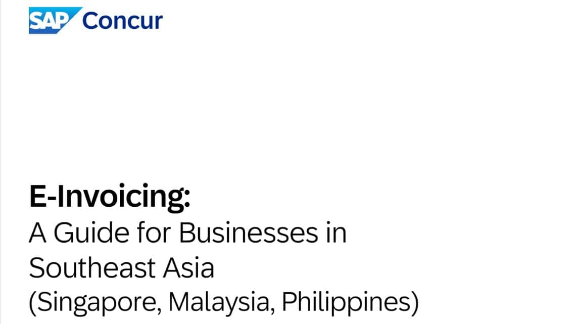 E-invoicing guide for businesses in Singapore, Malaysia and the ...